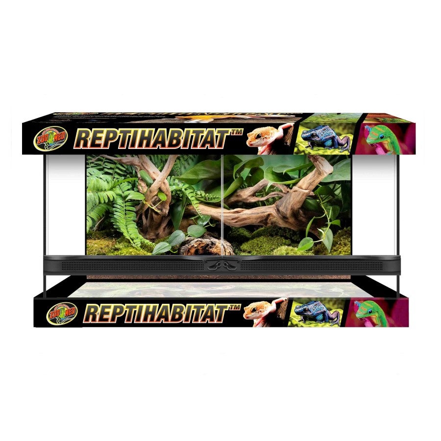 10 Gallon Zoo Med Reptihabitat Double Door Terrarium | CRAZY FROG LADY ...