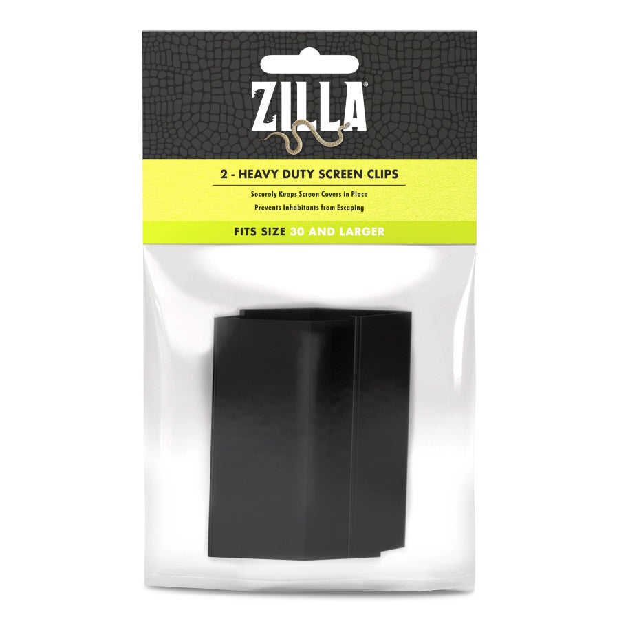 Zilla Screen Clips Heavy Duty Large (For 30+ Gallon Terrariums) | CRAZY ...
